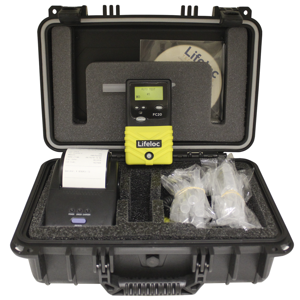 LifeLoc FC20 Portable Breathalyser Kit - PSA Africa